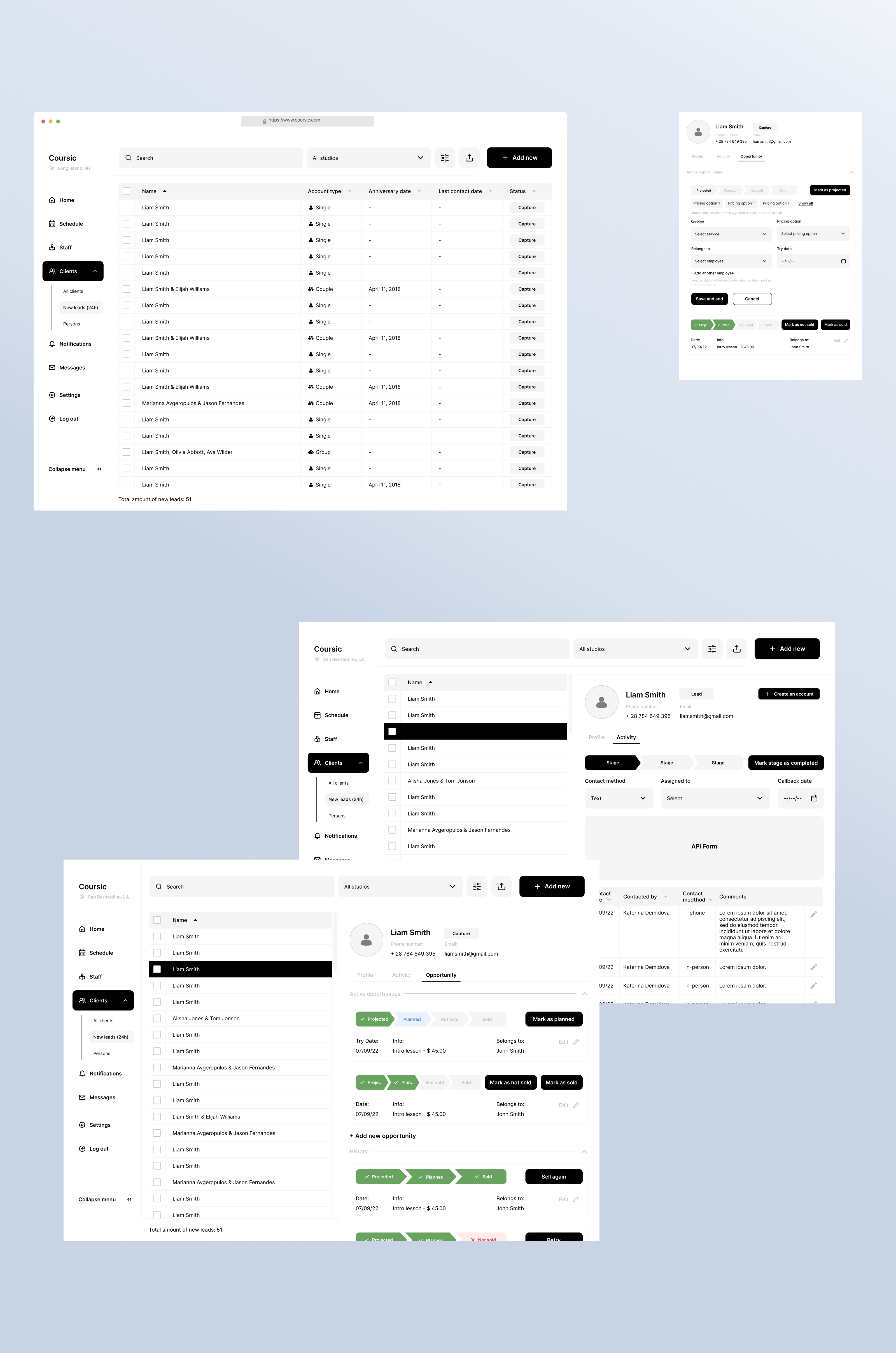 Coursic Web Admin Pannel